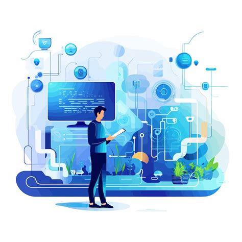 Premium Vector Image Illustration Of Dx Digital Transformation