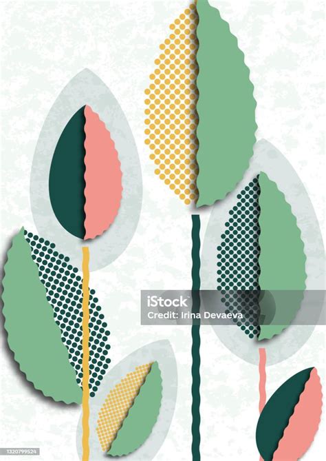 텍스처 배경의 크리에이티 드 나뭇잎 텍스처 도트 계절 세일 에코 컨셉 현대 표지 포스터 웹 페이지 소셜 미디어 광고 인사말 카드 벡터 0명에 대한 스톡 벡터 아트 및 기타