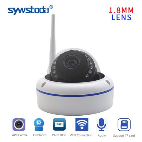 ☪ip Camera Wifi Dome 1080p 2mp Wireless Security Onvif Motion Detect Sd Card P2p For Cctv Survei
