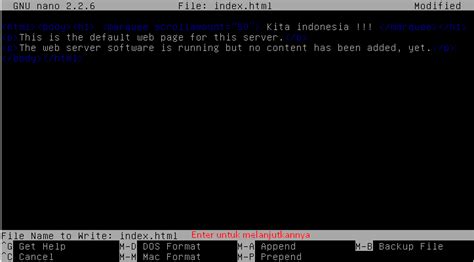 Konfigurasi Web Server Apache Linux Debian Via Virtualbox Dunia It