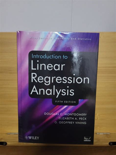 Hardback Linear Regression Analysis 5th Edition Hobbies And Toys