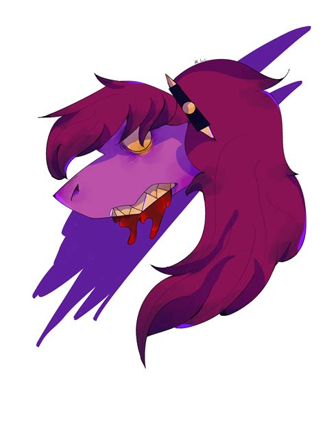 Susie Drawing Rdeltarune