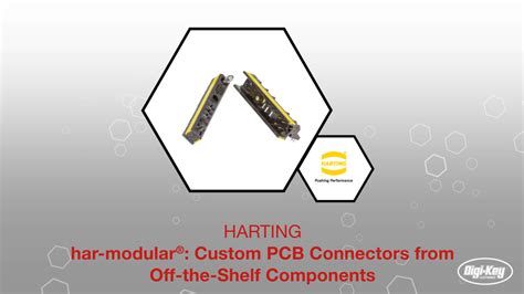 Har Modular® Custom Pcb Connectors Harting Digikey