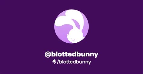 Blottedbunny Instagram Facebook Linktree