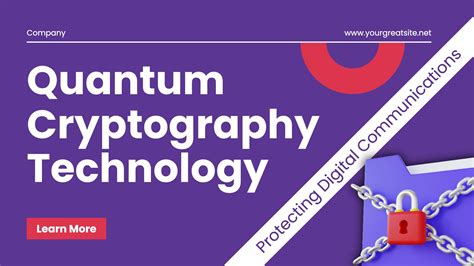 Quantum Cryptography Technology X Post 39924374 Template