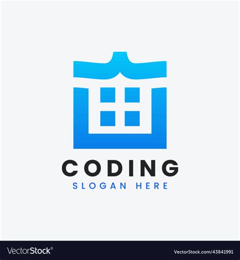 Free Modern Computer Programming Coding Logo Design Nohatcc