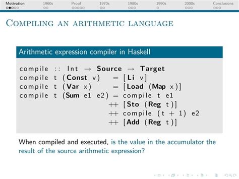 Formal Verification Of Programming Languages Ppt