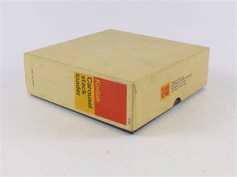 kodak carousel stack loader in oem box with accessories excellent con