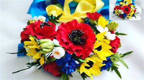 😲 ЯК ЗРОБИТИ УКРАЇНСЬКИЙ ВІНОЧОК Diy ️💕 Floral Wreath Table Decorations Floral