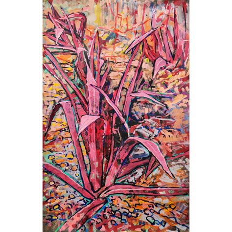 Купить картину Розовая агава в Москве от художника Барковская Мария