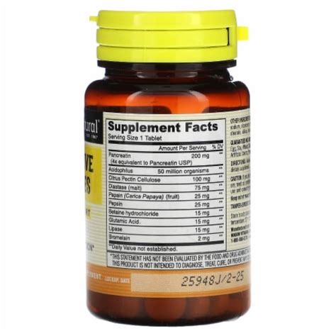 Mason Natural Digestive Enzymes 90 Tablets 90 Count Ralphs