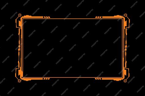 Premium Vector Digital Interface Hud Elements Set Pack User Interface Frame Screens Callouts