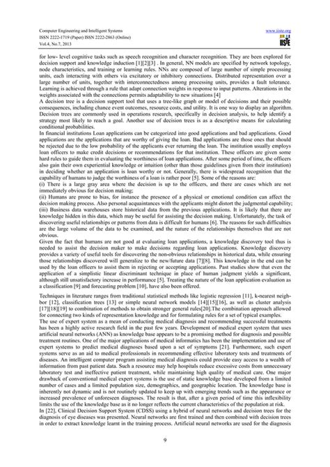 Decision Support System Using Decision Tree And Neural Networks Pdf Computer Software And