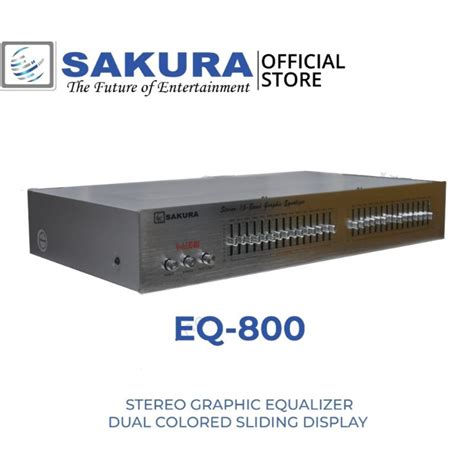 Sakura Eq 800 15 Band Stereo Graphic Equalizer Shopee Philippines