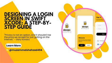 Designing A Login Screen In Swift Xcode A Step By Step Guide By