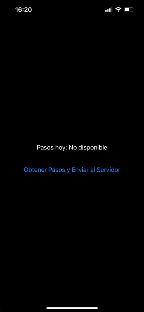 Crear Una Aplicación Para Iphone Que Envía Los Pasos Datos Durante El