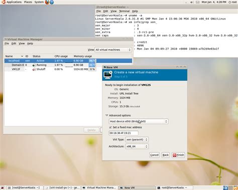 Set Up Xen 3 4 3 Rc2 Libvirt 0 7 0 Dom0 With 2 6 31 8 Xenified Aka
