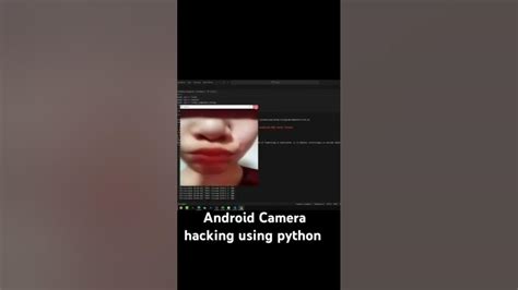 Android Camera Hacking Using Python 🧑‍💻hacker Youtubeshorts