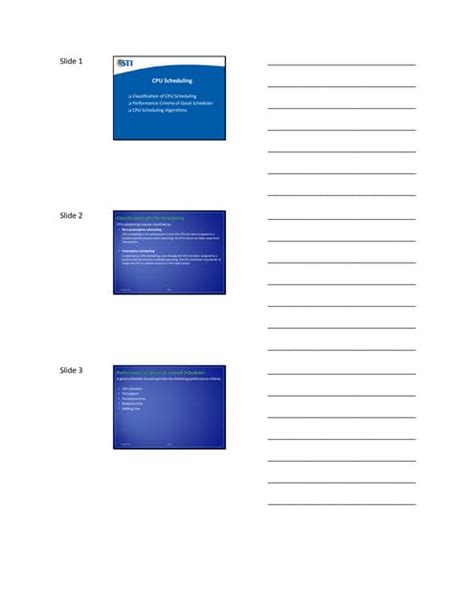 05 Lcd Slide Handout 1 Cpu Scheduling Pdf