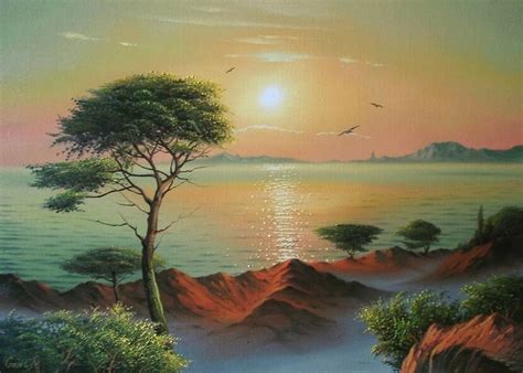 Крымский мотив 3 Пейзажи Пейзажная живопись Рисунки пейзажей