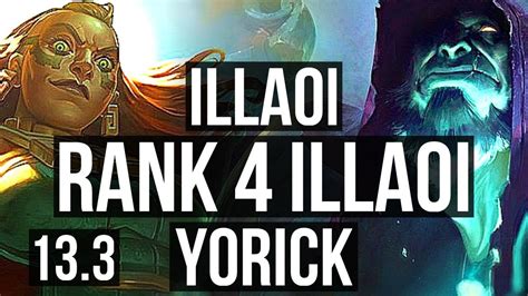 Illaoi Vs Yorick Top Rank 4 Illaoi 1600 Games 17m Mastery 31