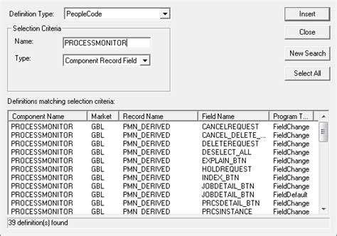 Viewing Component Leve Peoplesoft Wiki