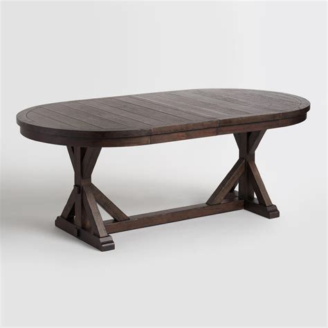 Reference About Farmhouse World Market Leona Farmhouse Table