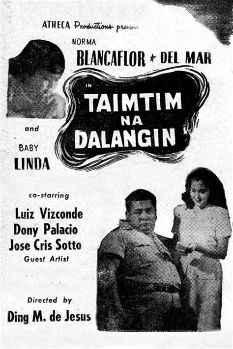 Taimtim Na Dalangin 1951 — The Movie Database Tmdb