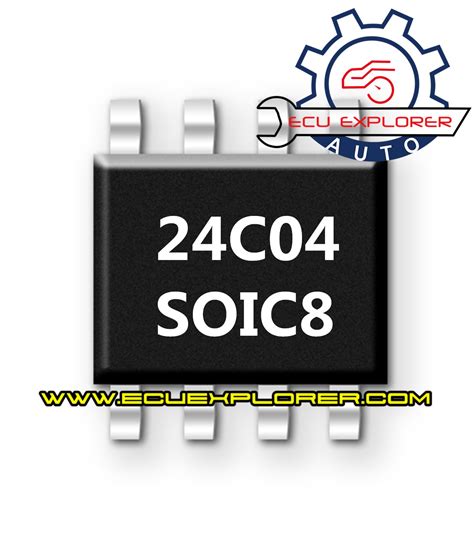 24c04 Soic8 Eeprom Chips Chips Ecu Tech Company Logos