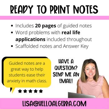 Writing Linear Functions Guided Notes By Hello Algebra TPT