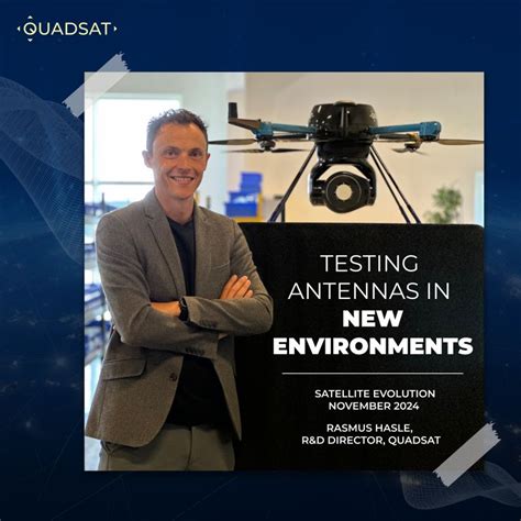 quadsat on linkedin testing antennas reliability innovation
