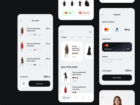 GitHub Right7ctrl Flutter Clothing App Flutter Clothing App Ui