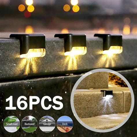 솔라 Led 조명 아웃도어 솔라 라이트 Ip65 방수 태양광 계단 데크 조명 램프 가든 조명 울타리 마당 정원 장식 태양광 Led 조명 태양광 조명 방수 태양광 조명 정원