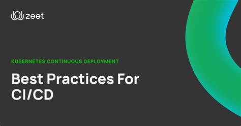 what is kubernetes continuous deployment cd and ci cd best practices
