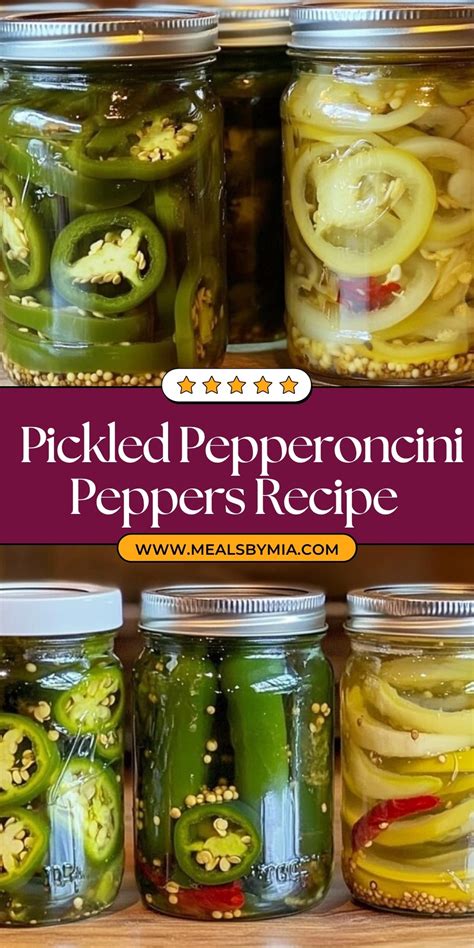 Pickled Pepperoncini Peppers Quick And Zesty Homemade Pickles