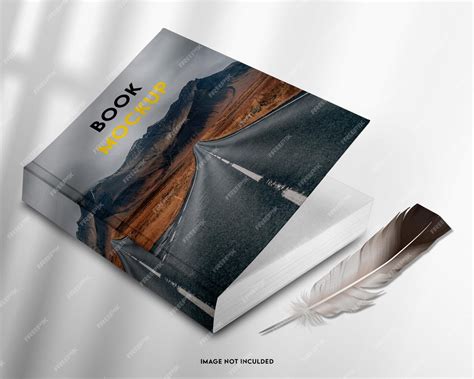 Premium Psd Open Book Cover Mockup Open Book Cover Mockup Template