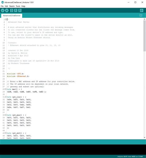Advancedchatserver
