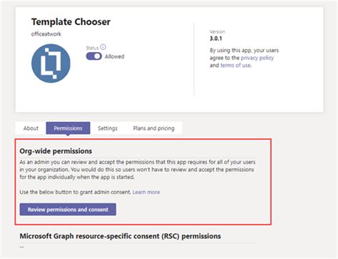 Grant And Manage Consent To Teams App Permissions Microsoft Teams