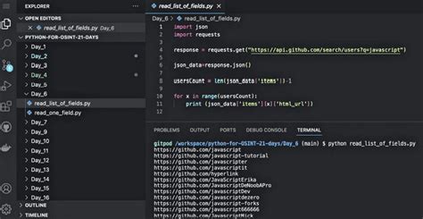 Работа с Json в Python Использование Python в Osint
