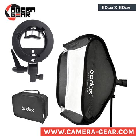 Godox Softbox 60x60 With S Type Bracket Light Modifiers Camera Gear