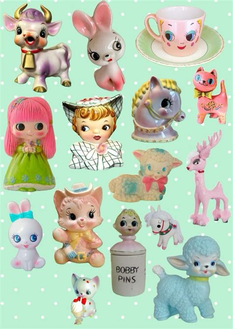 Kitsch Kitsch Deer Retro Kitsch Vintage Kitsch Art