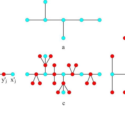 The Diagrams Of A Tree T On Seven Vertices And The Resulting Trees Download Scientific Diagram