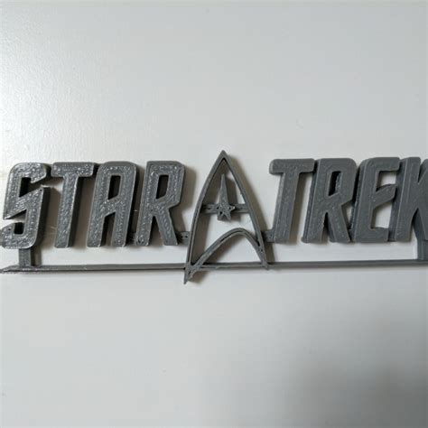 Star Trek Logo Stencil