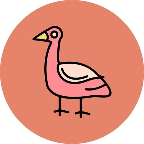 Flamingo Vector Icon 20322686 Vector Art At Vecteezy