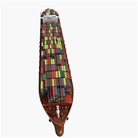 컨테이너 선 3d 모델 119 Fbx Max Free3d