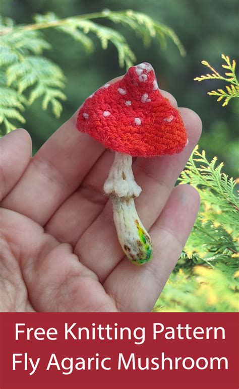 Mushroom Knitting Patterns In The Loop Knitting