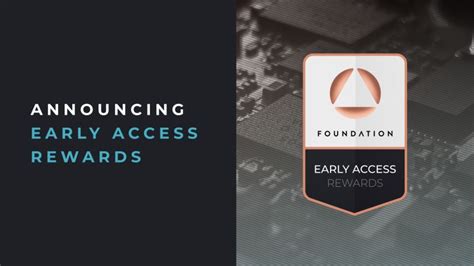 Foundation On Linkedin Announcing Our Early Access Rewards Program