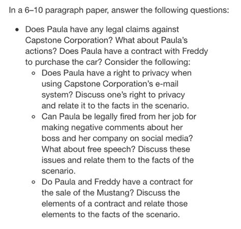Solved Paula S Bad Luck Continues Five Days After The Chegg