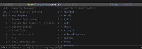 Echo Area Covers Bottom Of Which Key User Support Doom Emacs Discourse