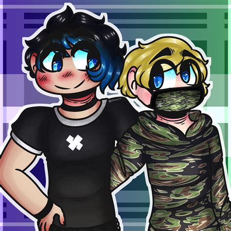 Sam And Colby By Deadgummybears On Deviantart